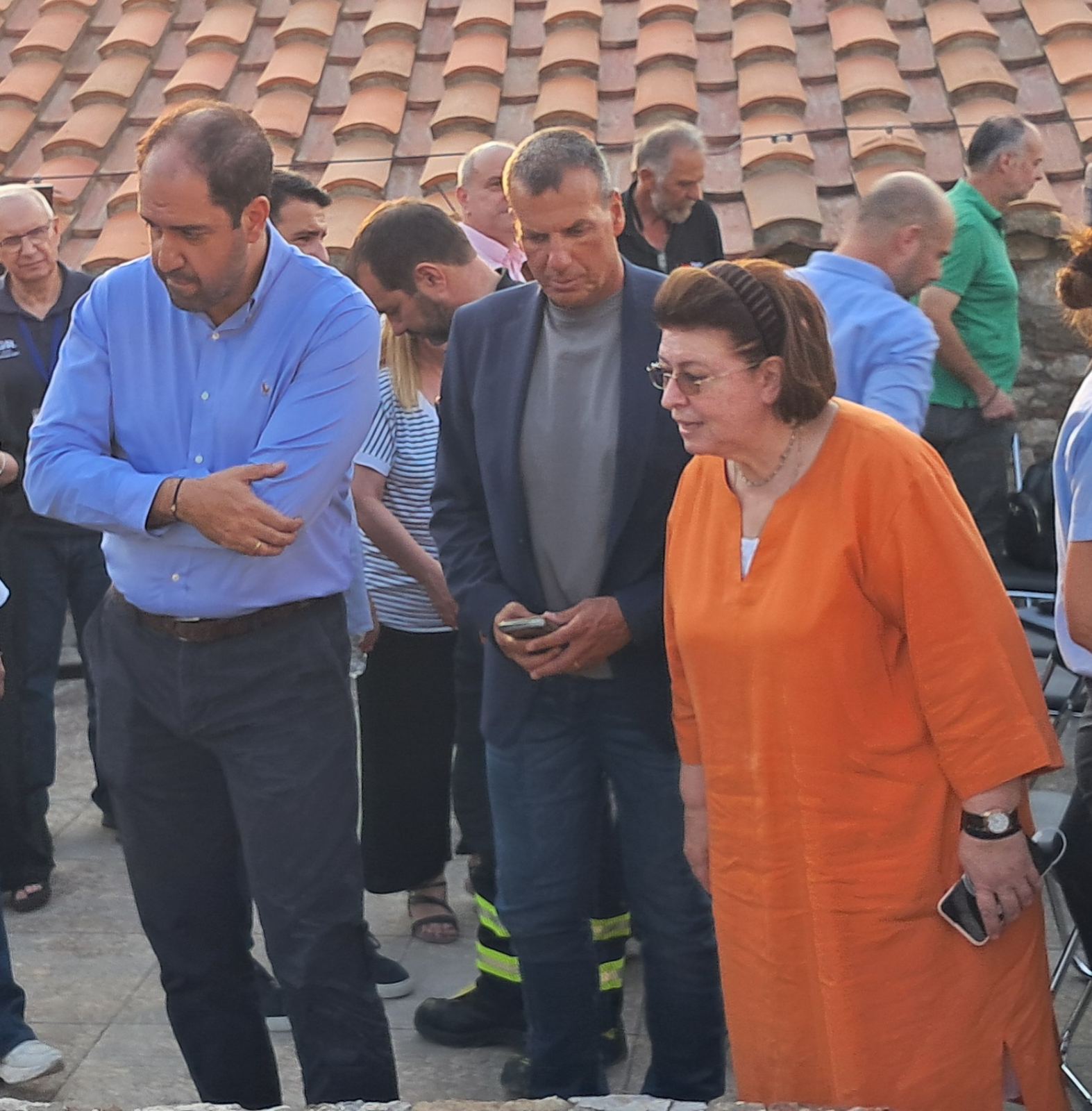 Ο Δήμαρχος Σπάρτης και ο Αντιδήμαρχος Πολιτικής Προστασίας Σπάρτης στην ...